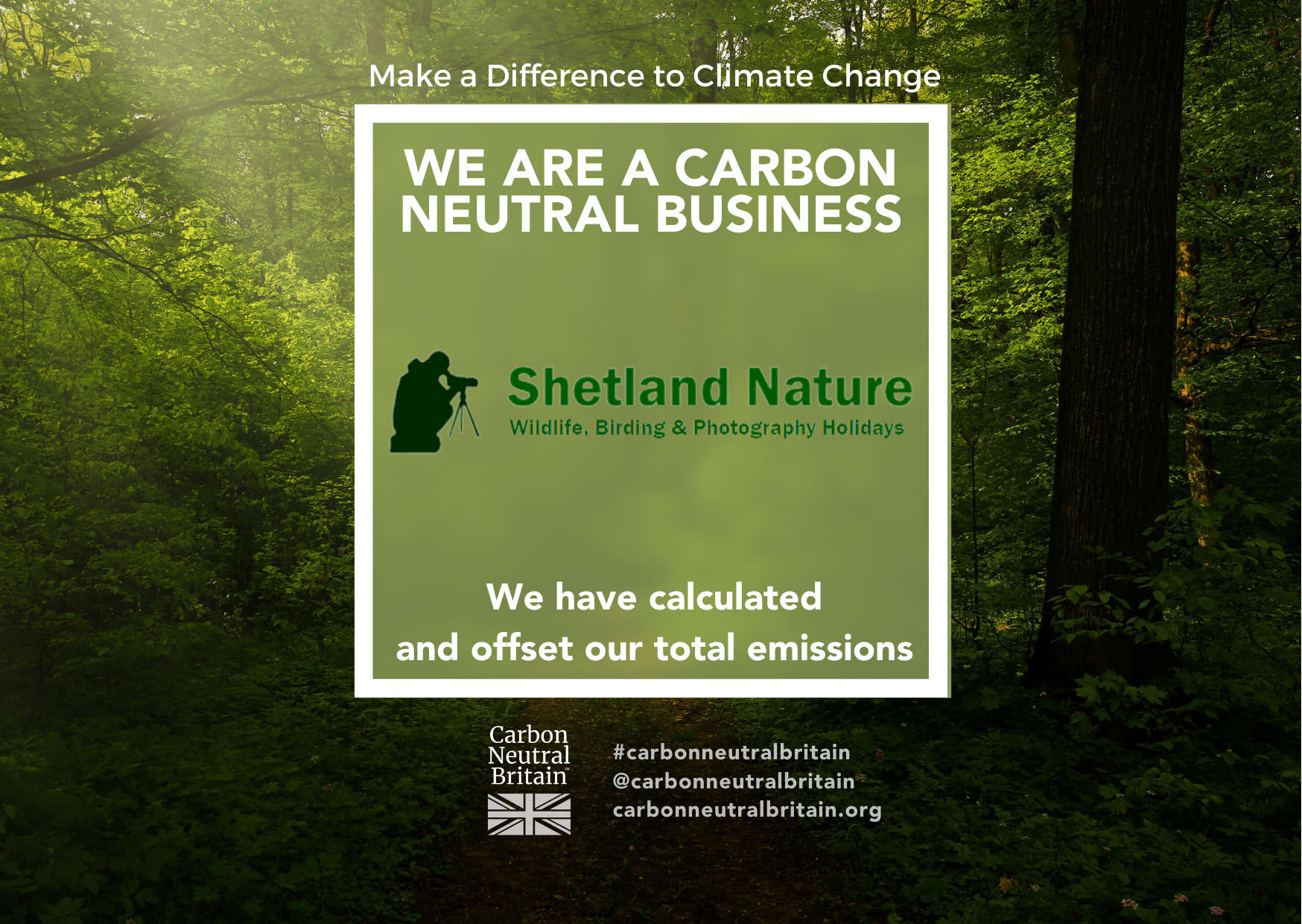 Carbon Neutral Certification – Shetland Nature